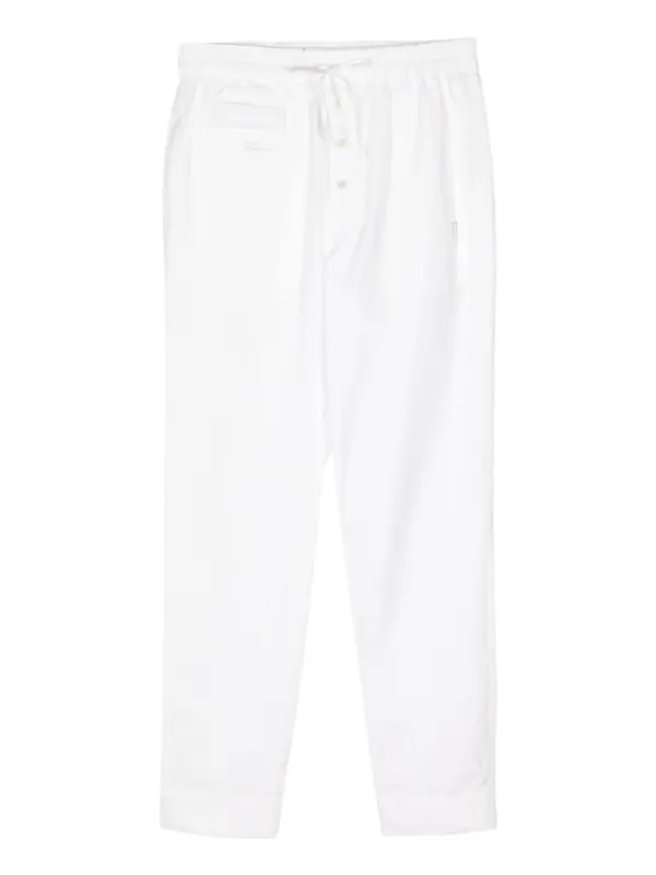 UNDERCOVERISM Panelled Cotton Track Pants - White