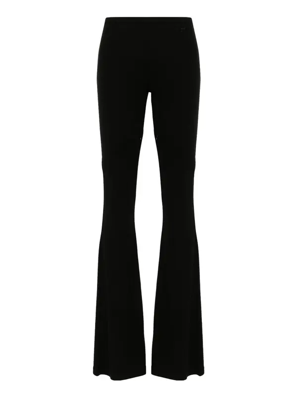 COURREGES Ellipse Bootcut Trousers - Black