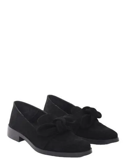 MAGUIRE Valencia Loafer - Black Suede