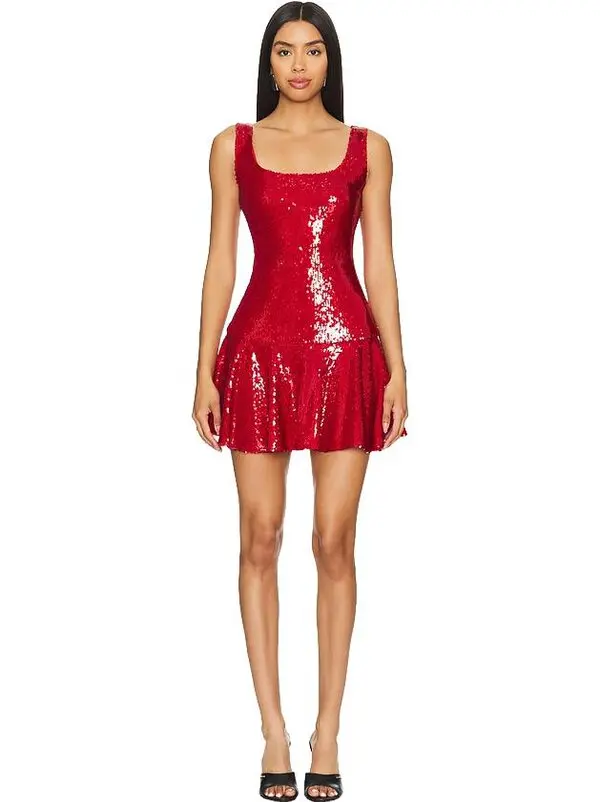 KIM SHUI Mini Dress - Red