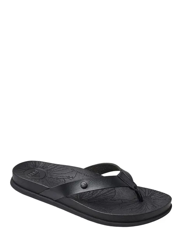 Reef Cushion Porto Cruz Flip Flop - Black Night
