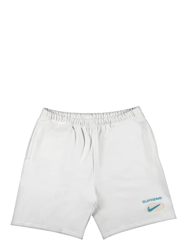 Supreme X Nike Jewel Sweatshort - White
