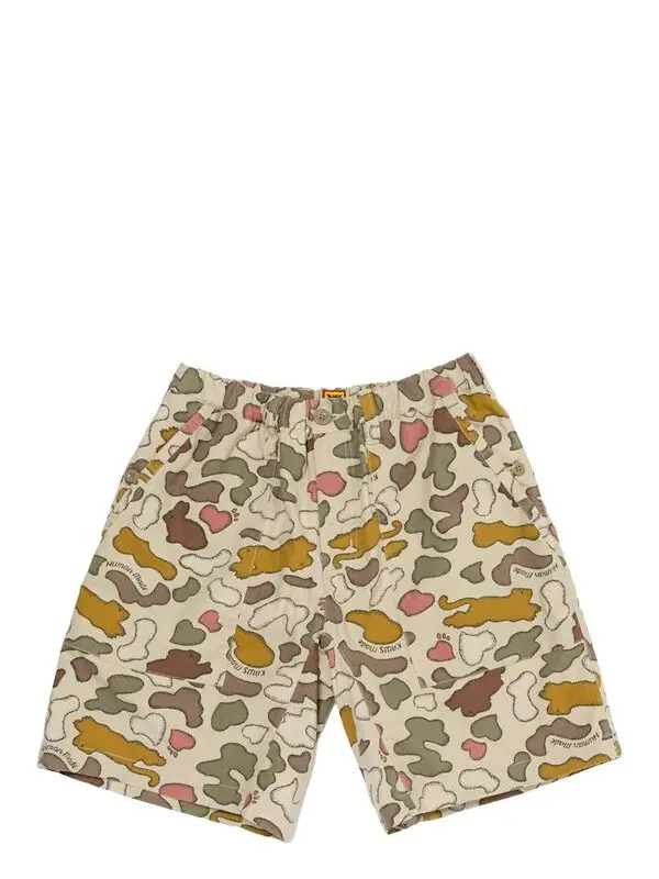 HUMAN MADE X Kaws Made Camo Shorts - Brown