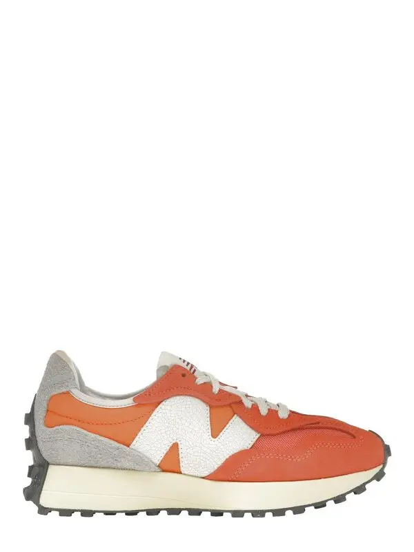 NEW BALANCE 327in Athletic Sneakers - Gulf Red/sun Glow