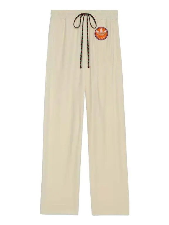 Gucci X Adidas Chenille Cotton Pant - Light Beige
