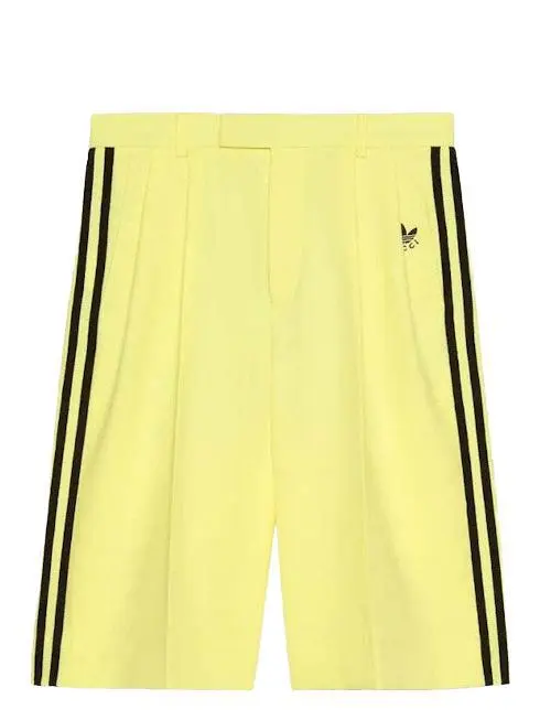 Gucci X Adidas Fluid Drill Shorts - Yellow