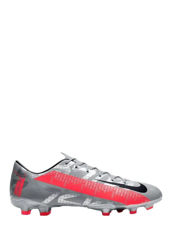 Nike Mercurial Vapor 13 Fg/mg - Metallic Bomber Grey/particle Grey/laser Crimson