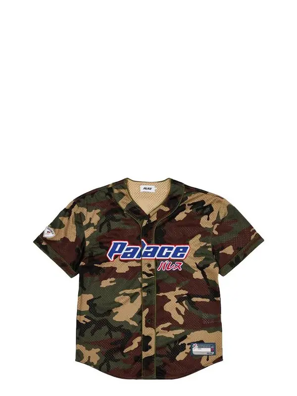 PALACE Baseball Jersey - Camo