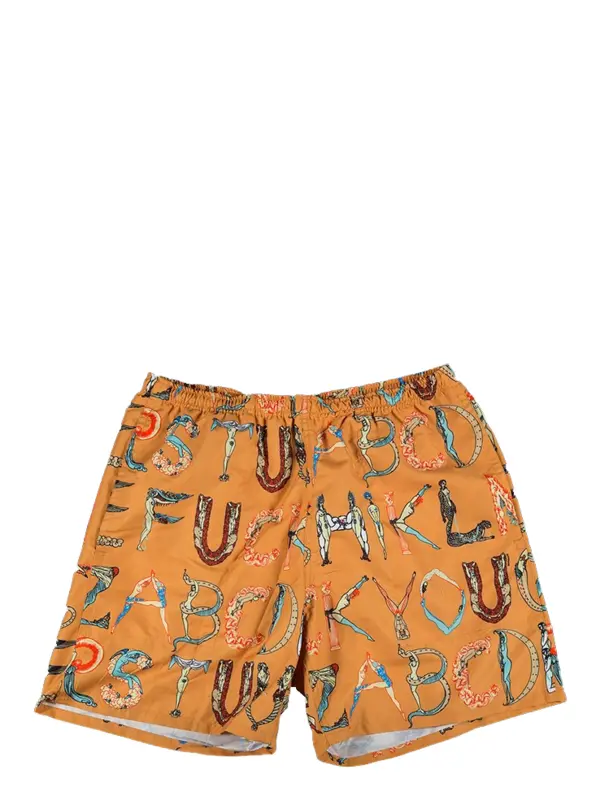 Supreme Alphabet Water Short - Orange