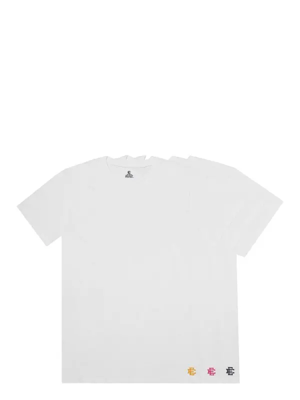 ERIC EMANUEL Ee T-shirt 3 Pack - White