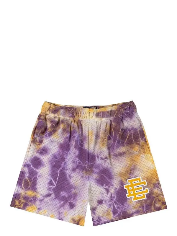 ERIC EMANUEL Ee Basic Short - Purple Tie Dye/yellow