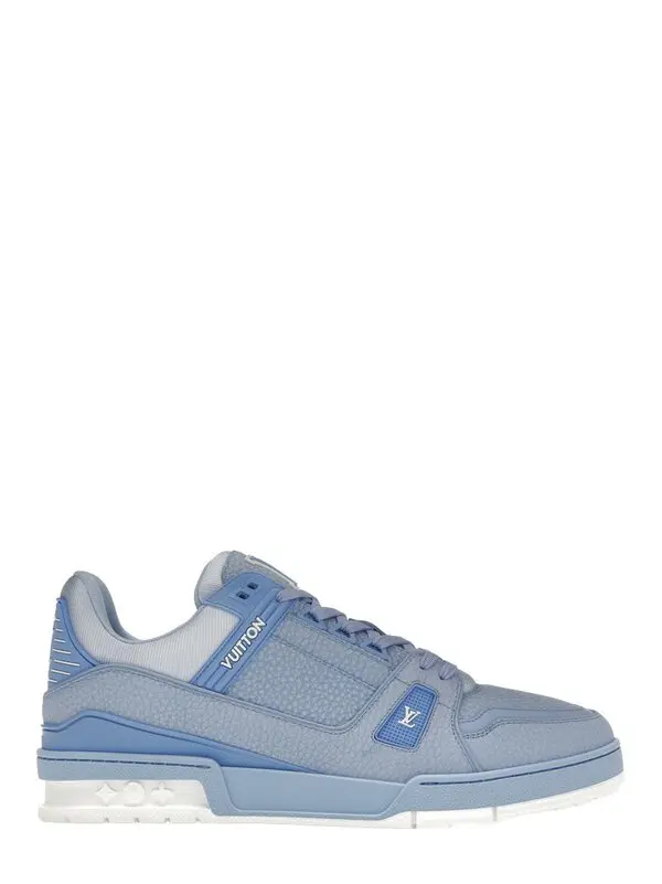 LOUIS VUITTON Trainer Sneakers - Light Blue/white