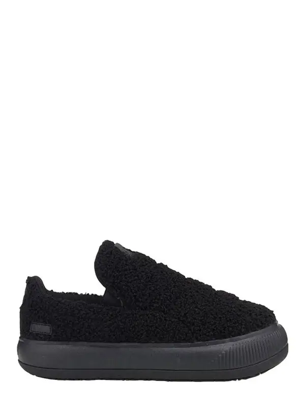 PUMA Suede Mayu Slip-on Teddy - Black