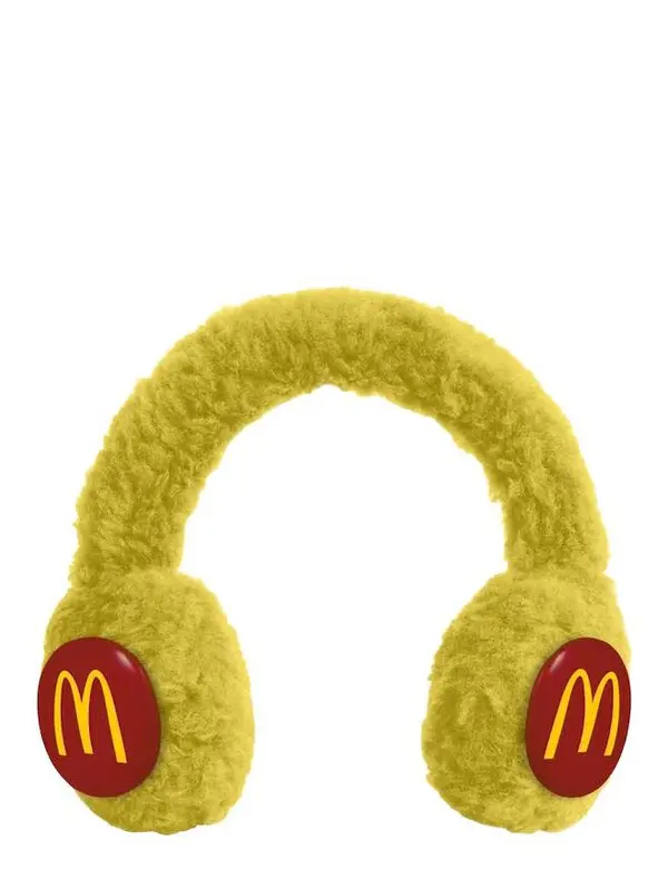 KERWIN FROST X Mcdonald's Darla's Earmuffs - Yellow Fuzz