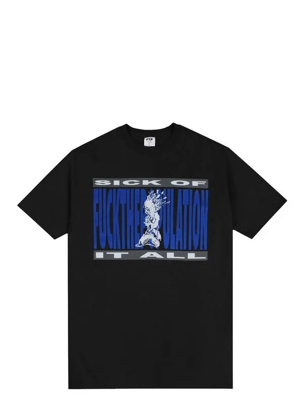 FTP Headshot Tee Shirt - Black