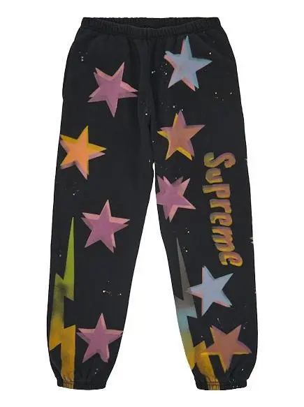 Supreme Gonz Stars Sweatpant - Black