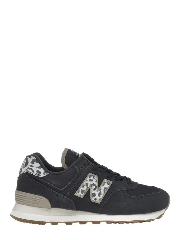 NEW BALANCE 574 Leopard Gum Sneakers - Phantom/sea Salt