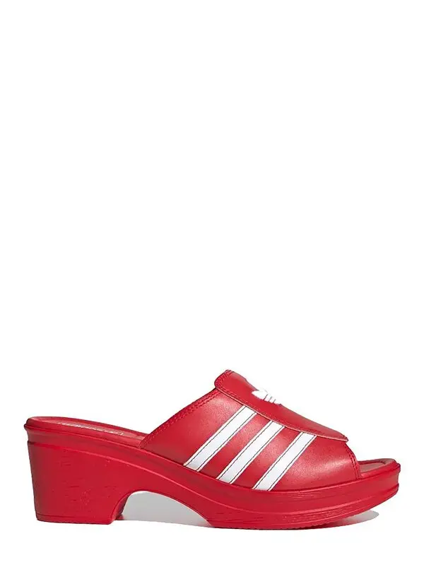 Adidas Trefoil Mules Lotta Volkova - Red/cloud White