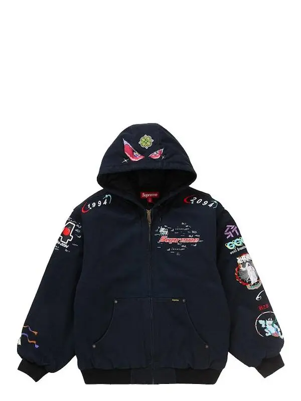 Supreme Aoi Hooded Work Jacket - Black