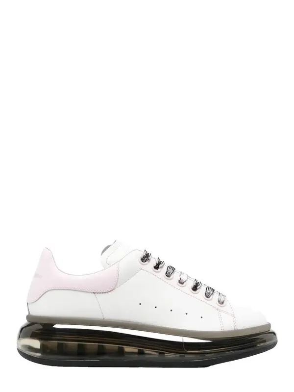 Alexander McQueen Oversized Transparent Sneakers - White/pink