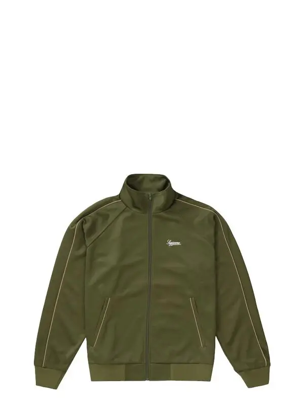 Supreme Tricot Track Jacket - Olive