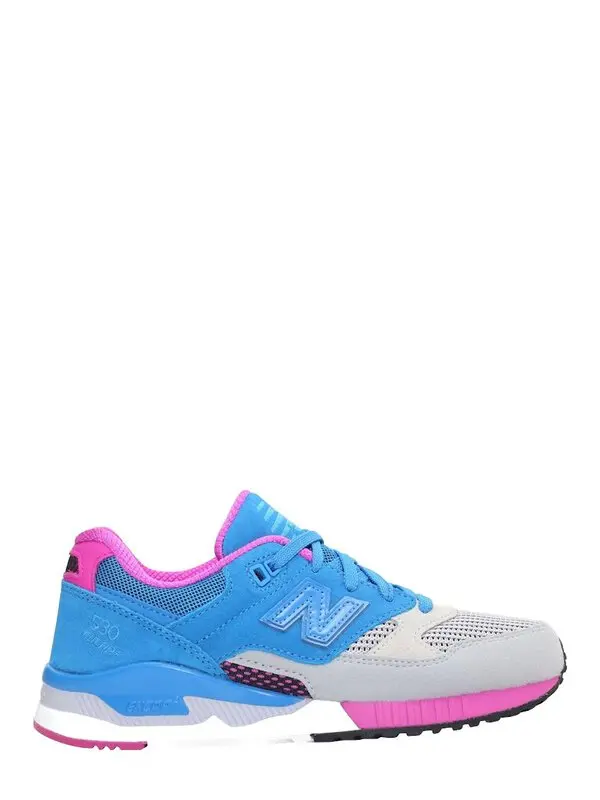 NEW BALANCE 530 Bionic Boom Sneakers - Grey/sonar Blue/fuchsia Pink