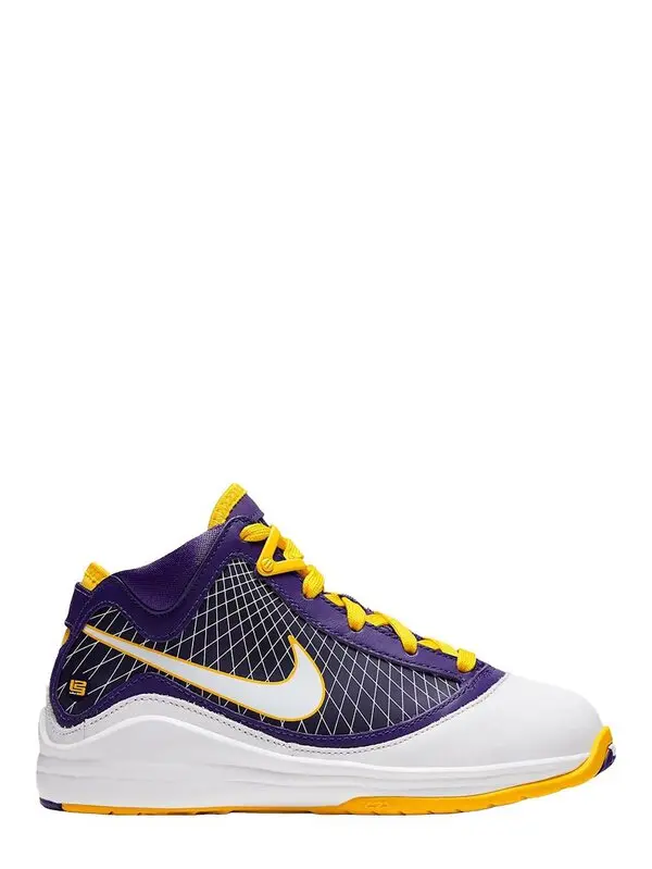 Nike Lebron 7 Media Day Sneakers - Court Purple/white/amarillo