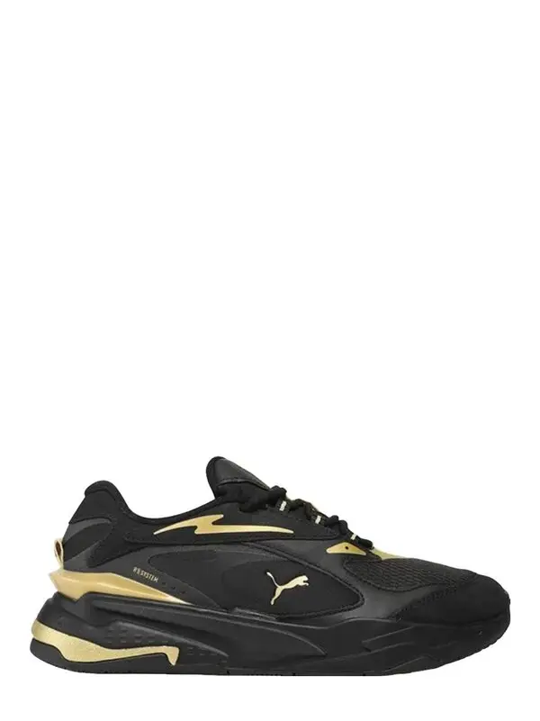 PUMA Rs-fast Metal V2 Sneakers - Black/team Gold