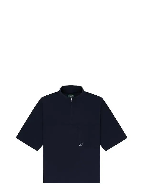 Aimé Leon Dore Golf Quarter Zip Pullover - Navy Blue
