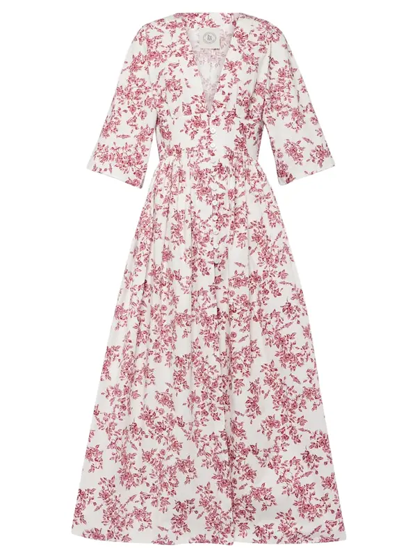 EMILIA WICKSTEAD Elowen Printed Midi Dress - Pink