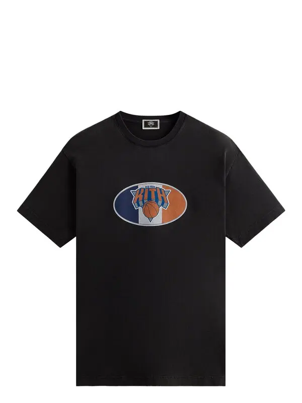 Kith For The New York Knicks Vintage Tee - Black