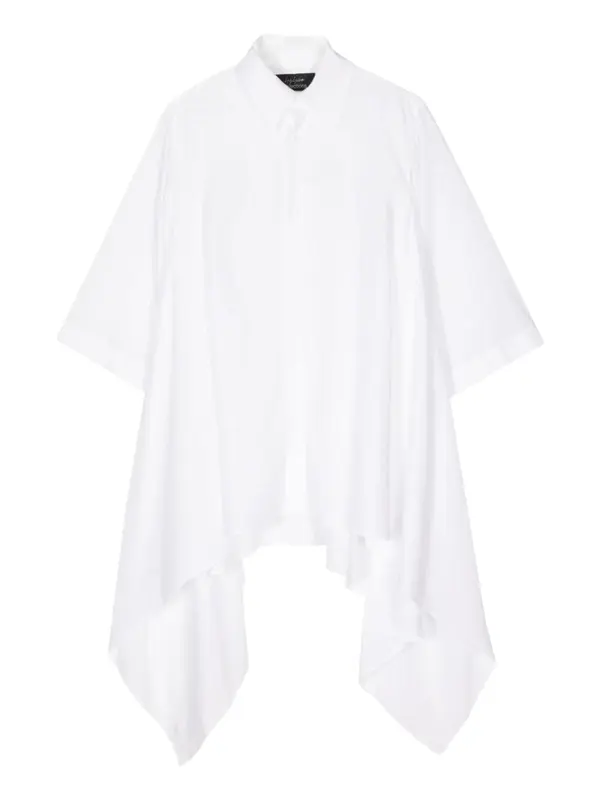 Yohji Yamamoto Asymmetric Top - White