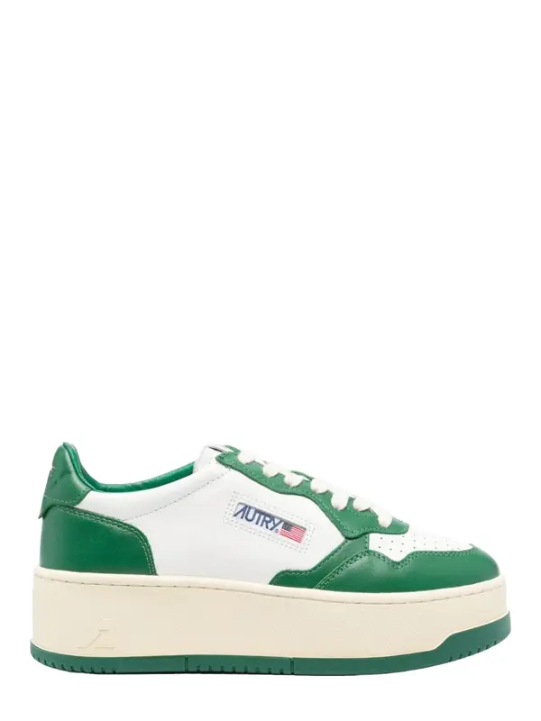 AUTRY Medalist Platform Sneakers - White