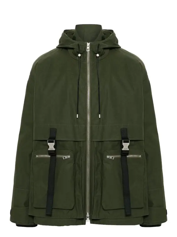 Loewe Water-repellent Hooded Parka - Green
