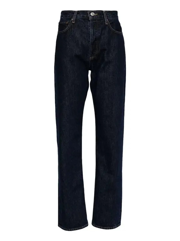 AGOLDE Five-pocket Straight-leg Jeans - Blue