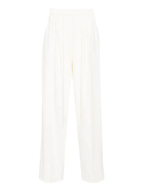 SAMSOE SAMSOE Julia Straight-leg Trousers - Neutrals