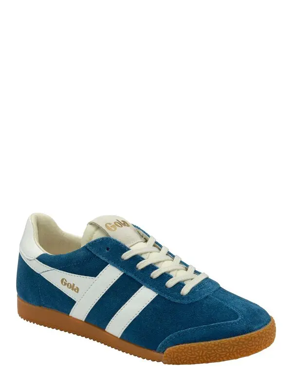Gola Elan Suede Sneakers - Marine Blue/ White