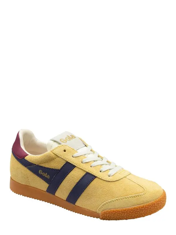 Gola Elan Suede Sneakers - Pollen/plum/cerise