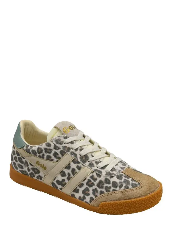 Gola Elan Suede Sneakers - Snow Leopard/light Caramel