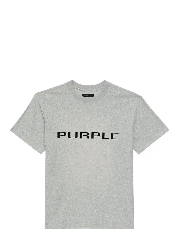 PURPLE BRAND Wordmark T-shirt - Grey