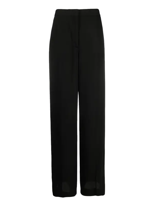 Fabiana Filippi High-waisted Palazzo Trousers - Black