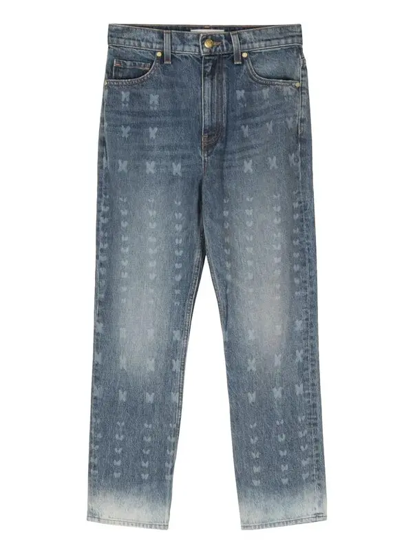 Ulla Johnson Agnes High-rise Cropped Jeans - Blue