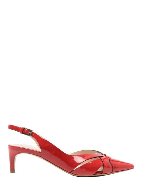 DEL CARLO 60mm Décolleté Pumps - Red
