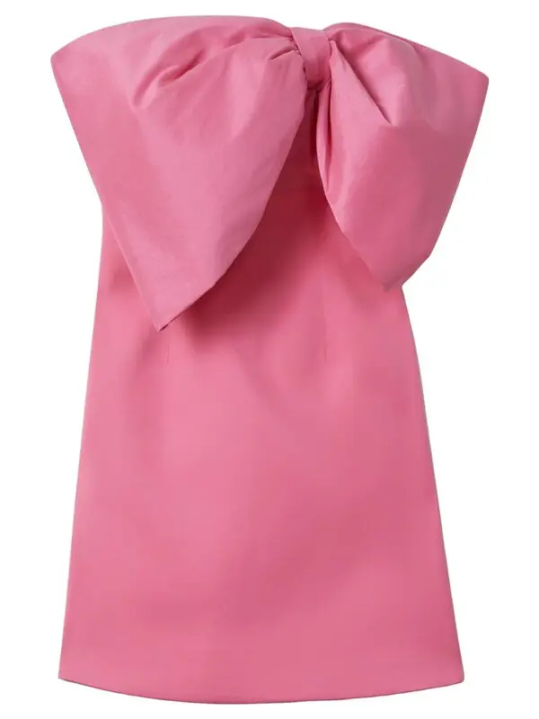 Rachel Gilbert Bow Mini Dress - Pink