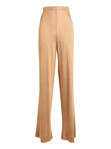 Liviana Conti Flared Knit Pants - Beige