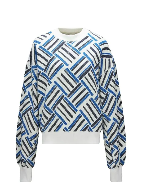 Perfect Moment Eularia Striped Sweatshirt - Navy