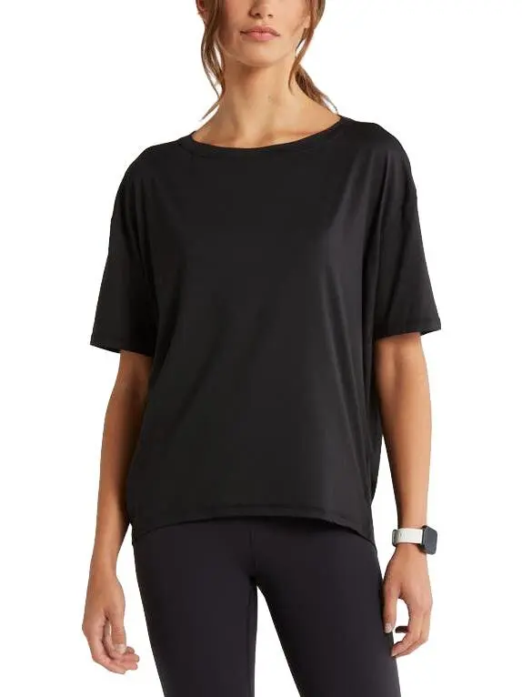 Zella Equilibrium Cocoon T-shirt - Black