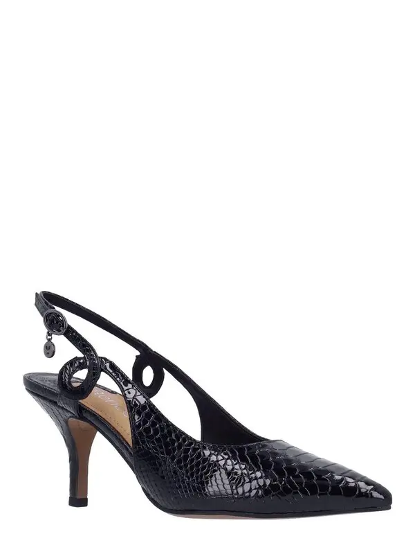 J. Reneé Tindra Slingback Pumps - Black