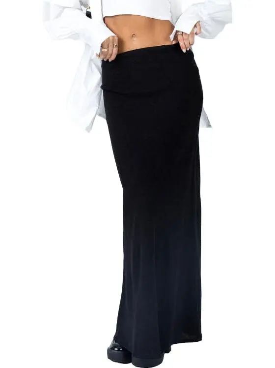 Princess Polly Jodie Maxi Skirt - Black