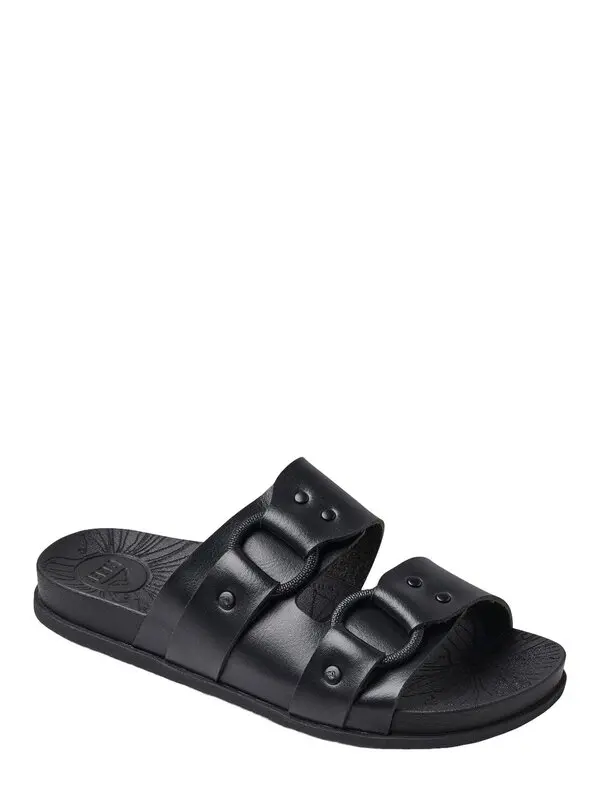Reef Cushioned Vera Cruz Slide Sandal - Black Night